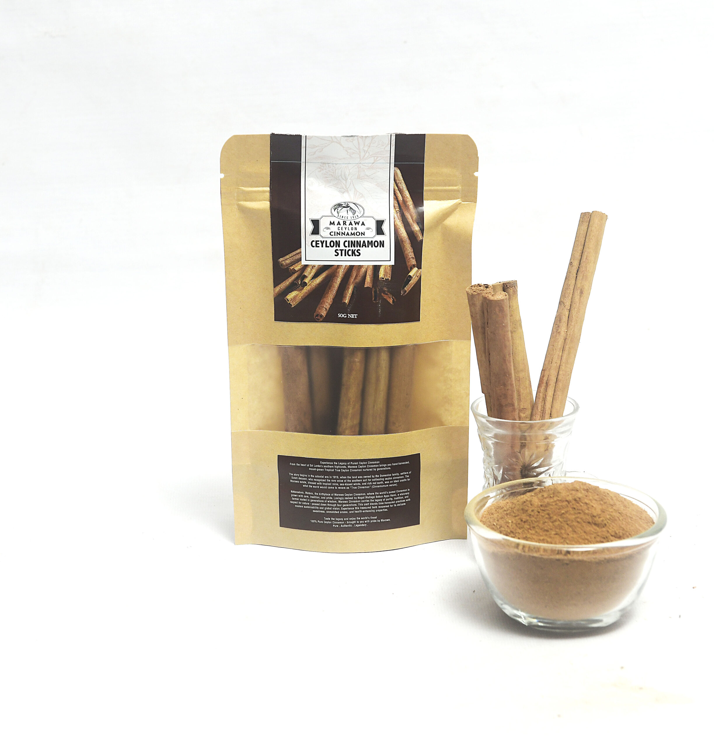 C5 Grade (Premium Standard Quills) – Marawa Ceylon Cinnamon